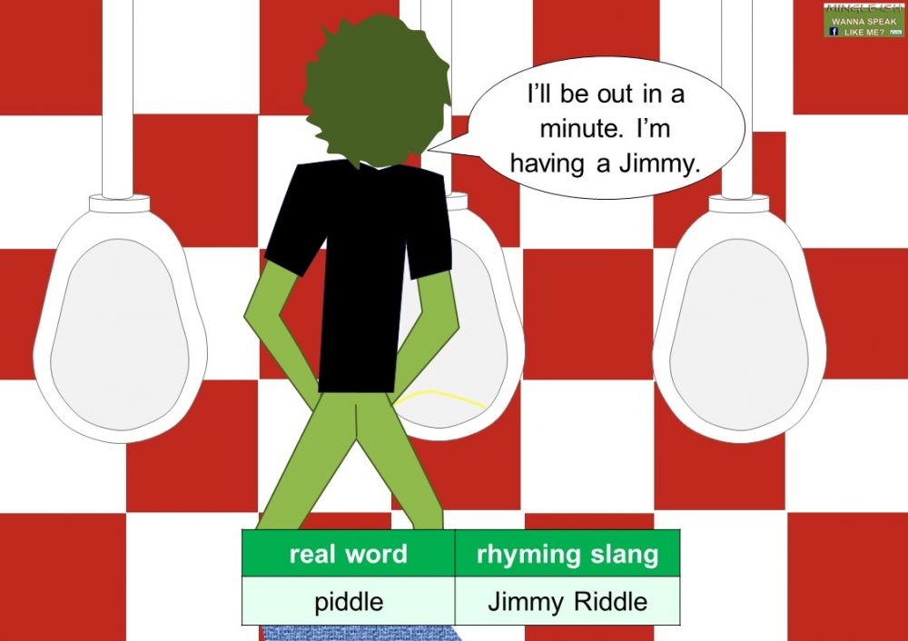 Cockney rhyming slang - Mingle-ish