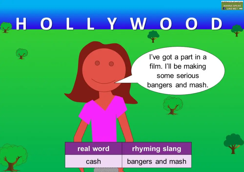 Cockney rhyming slang - Mingle-ish