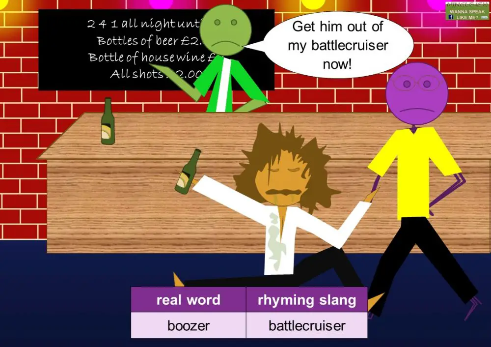 Cockney rhyming slang - Mingle-ish
