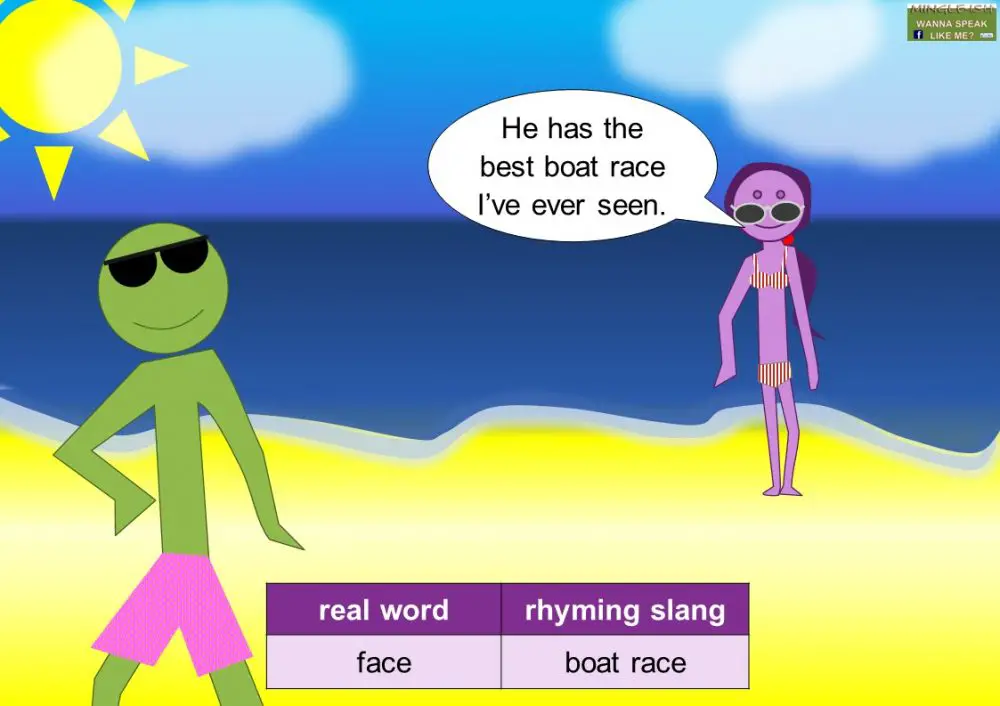 Cockney rhyming slang - Mingle-ish