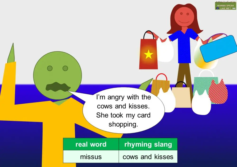 Cockney rhyming slang - Mingle-ish