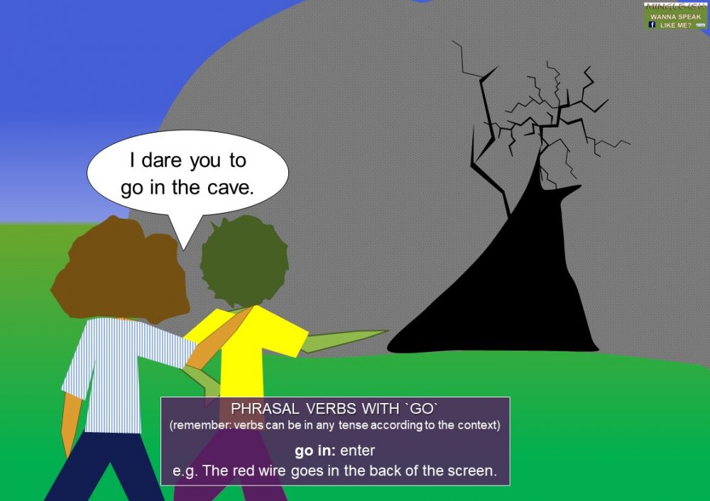 Phrasal verbs with go - Mingle-ish