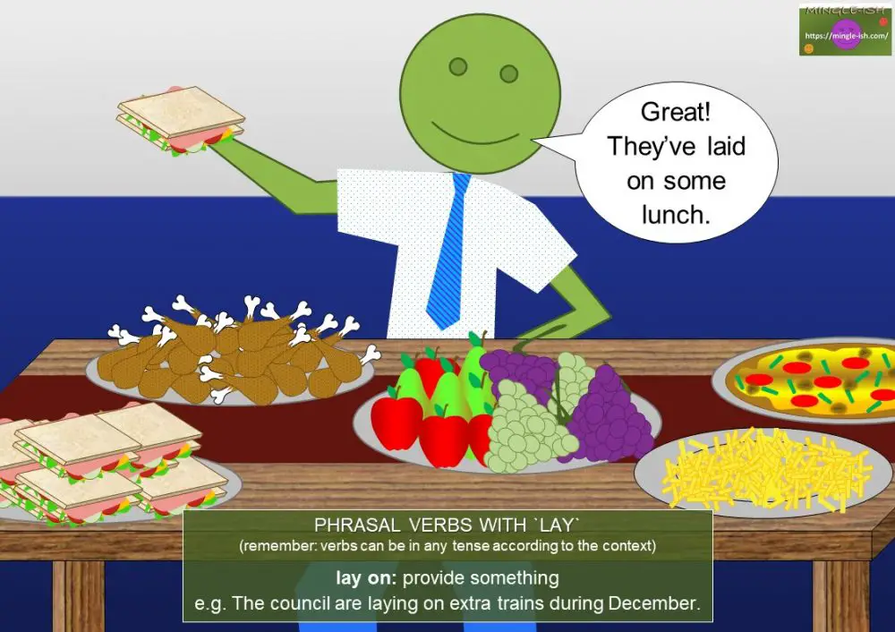 Phrasal verbs with lay - Mingle-ish