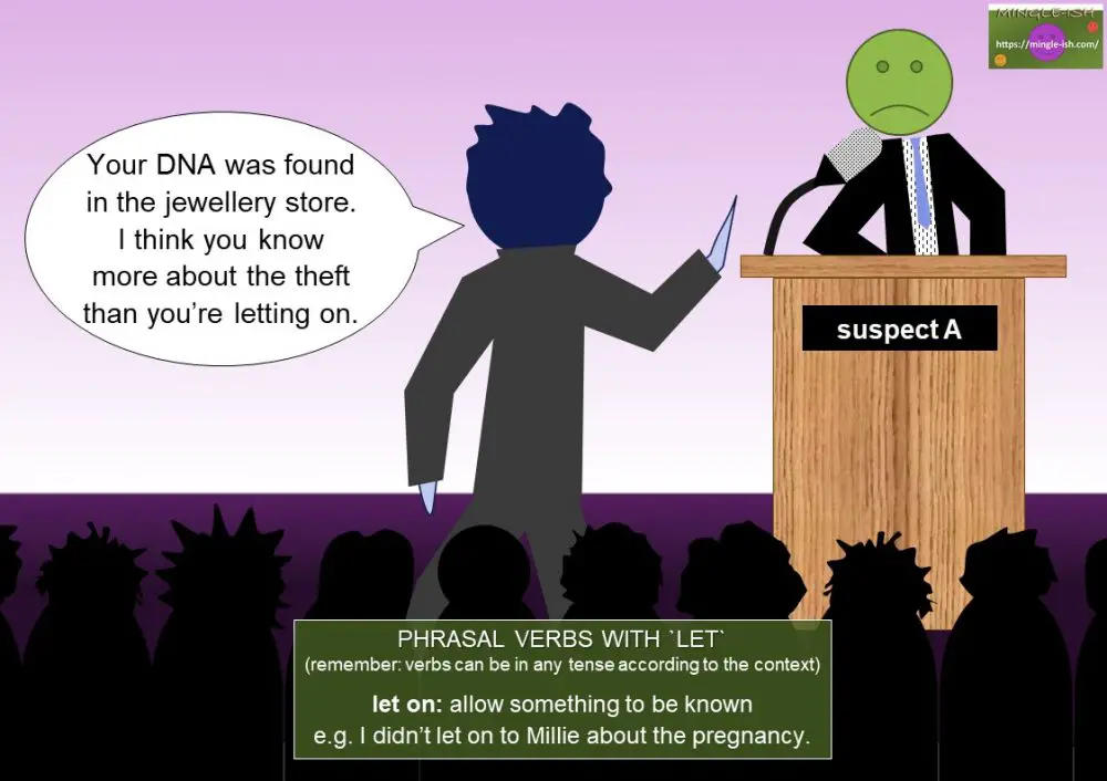 Phrasal verbs with let - Mingle-ish