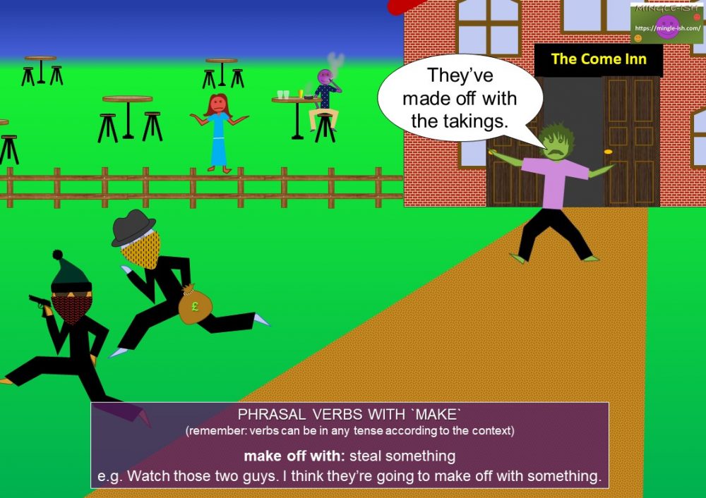 Phrasal verbs with make - Mingle-ish