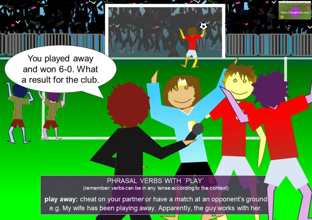 Phrasal verbs with play - Mingle-ish