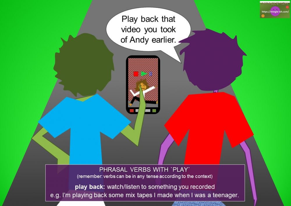 Phrasal verbs with play - Mingle-ish