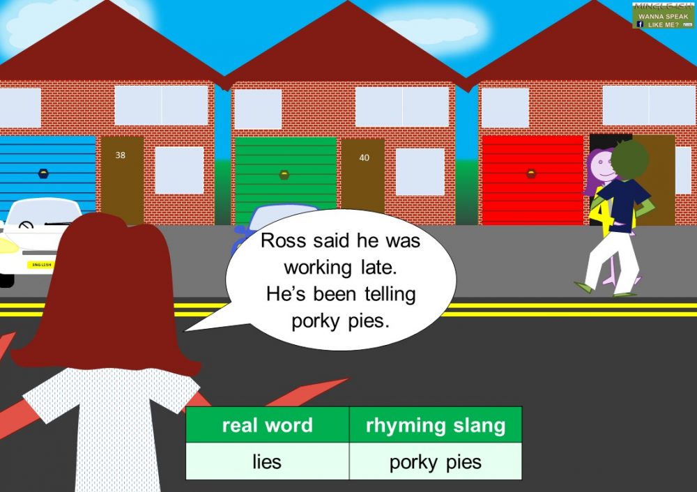 Cockney rhyming slang - Mingle-ish