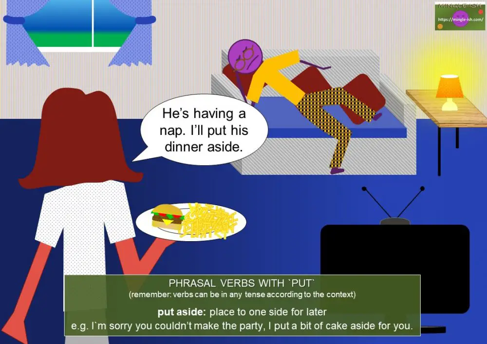 Phrasal verbs with put - Mingle-ish