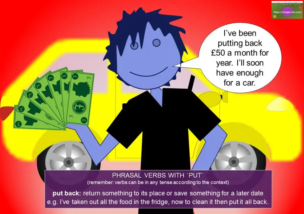 Phrasal verbs with put - Mingle-ish