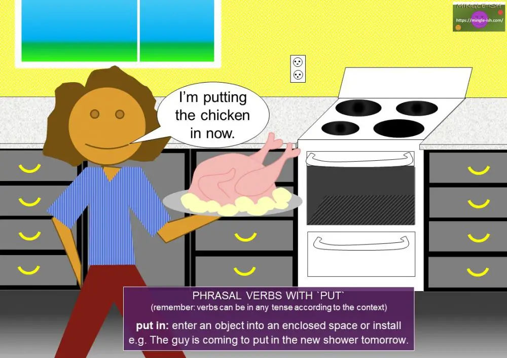 Phrasal verbs with put - Mingle-ish