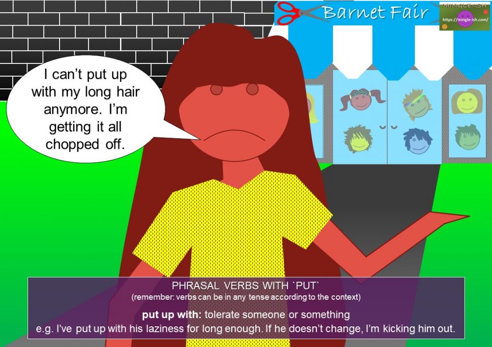 Phrasal verbs with put - Mingle-ish