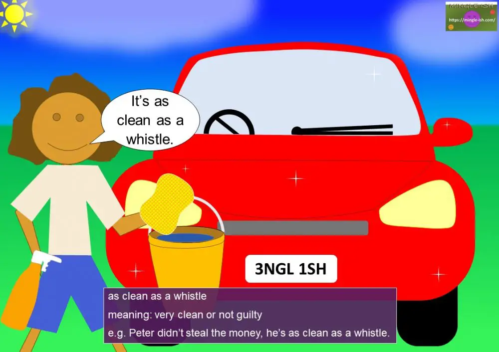 CLEAN idioms (idioms with adjectives) - Mingle-ish