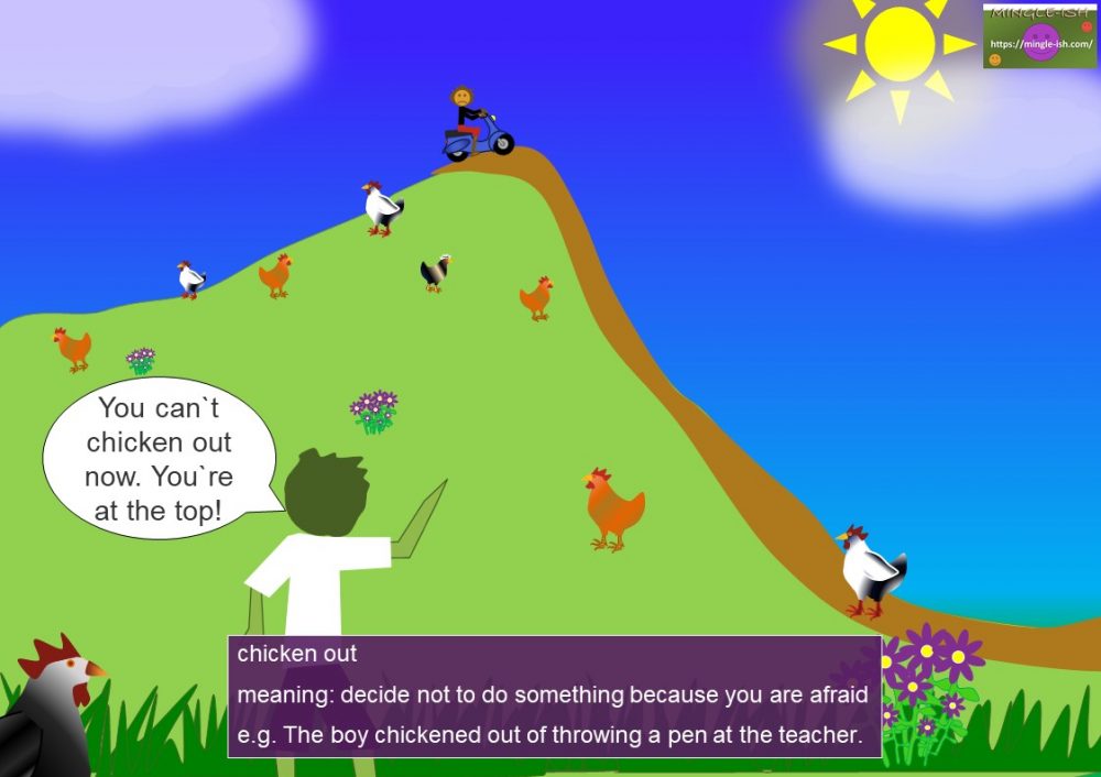 Bird idioms - Mingle-ish