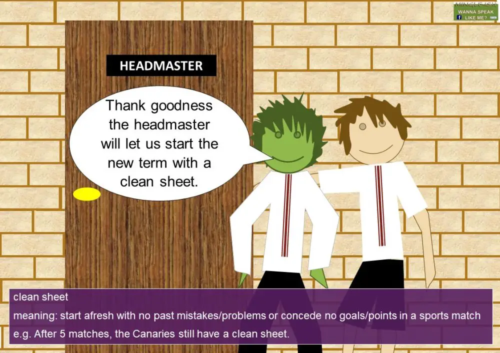 CLEAN idioms (idioms with adjectives) - Mingle-ish