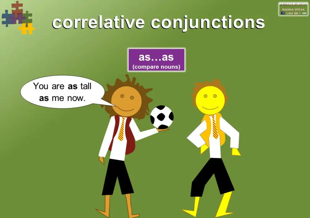 Correlative conjunctions - meaning and examples - Mingle-ish