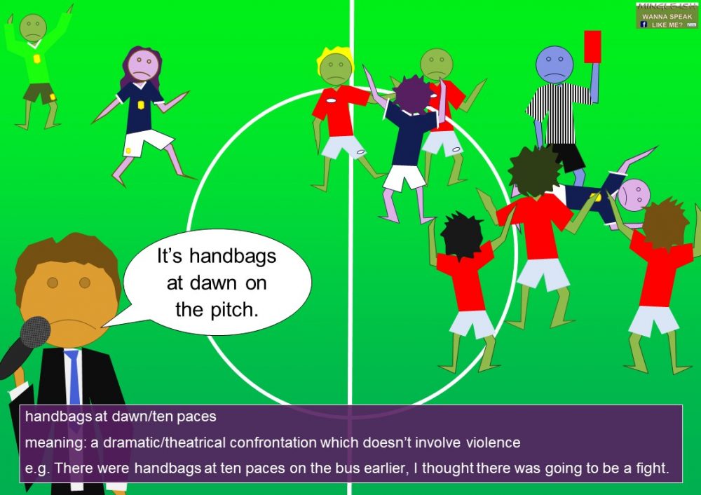 HAND idioms (body idioms) - Mingle-ish