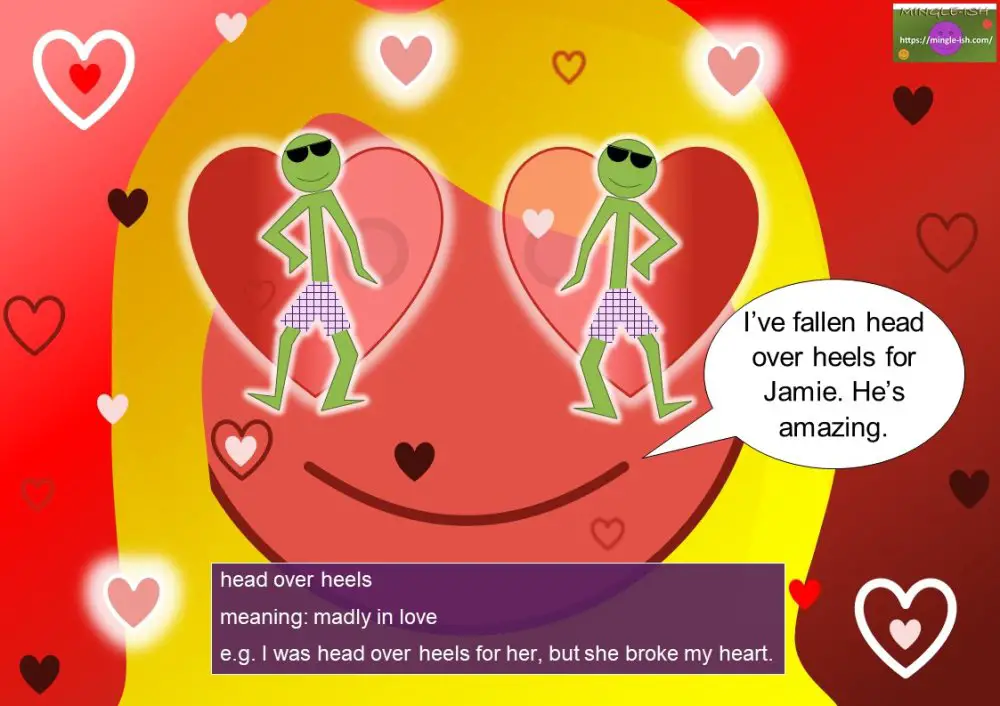 HEAD idioms (body idioms) - Mingle-ish