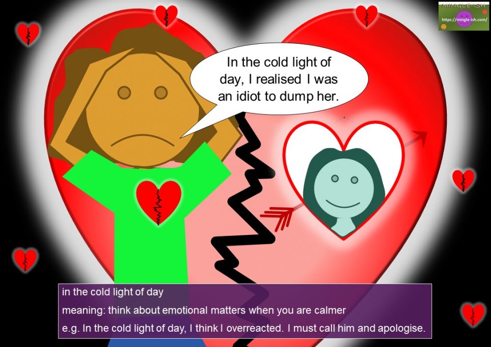 Cold Adjectives in Idioms: Meanings and Examples - Mingle-ish