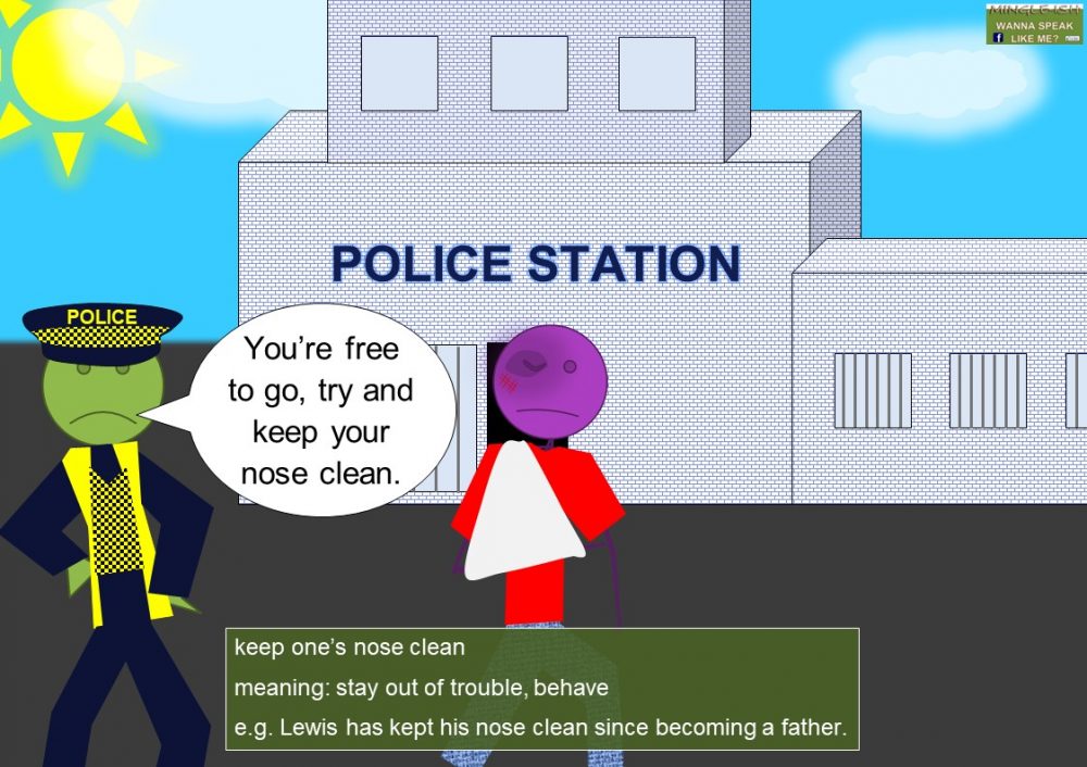 NOSE idioms (body idioms) - Mingle-ish