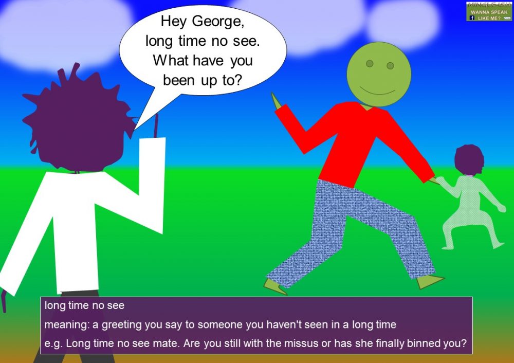 Idioms with verbs - SEE - Mingle-ish