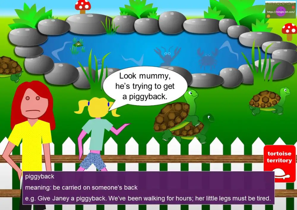 Pig idioms and sayings - Mingle-ish