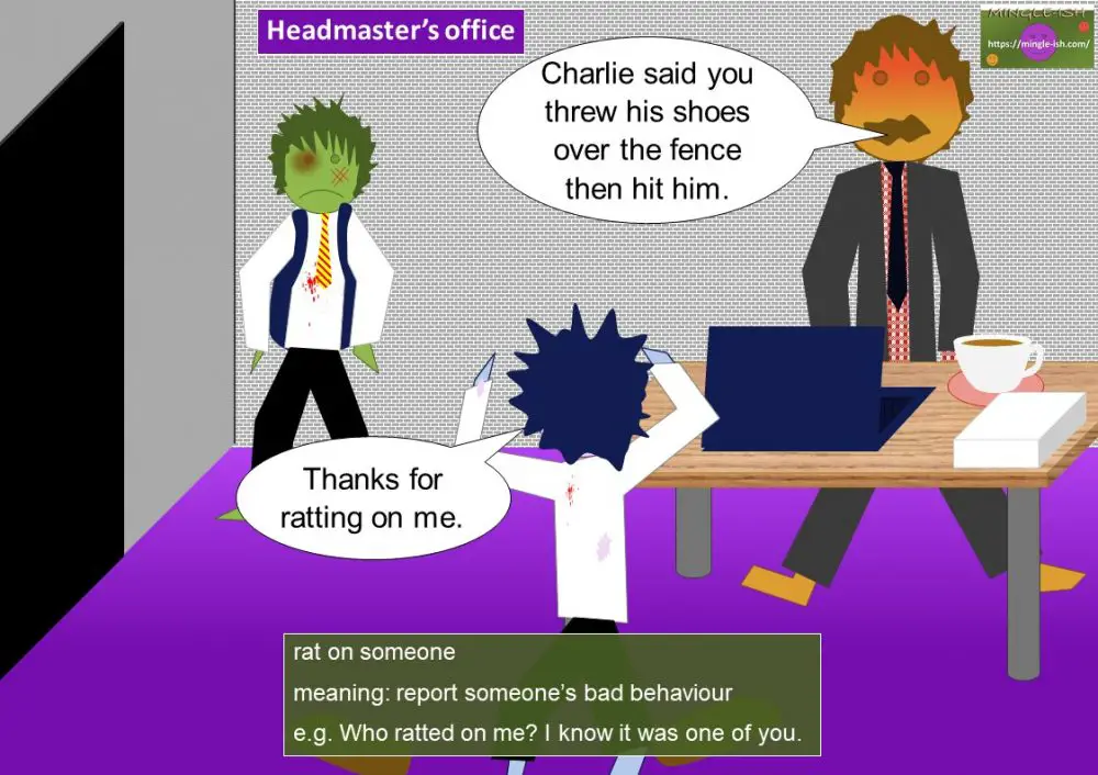 Rat idioms and expressions - Mingle-ish