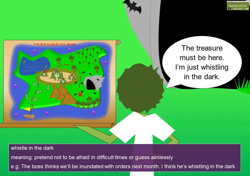 DARK idioms (idioms with adjectives) - Mingle-ish