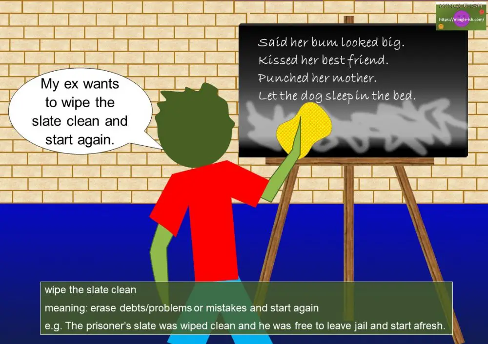 CLEAN idioms (idioms with adjectives) - Mingle-ish