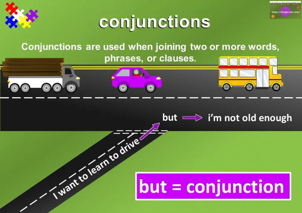 CONJUNCTIONS - meaning and examples - Mingle-ish