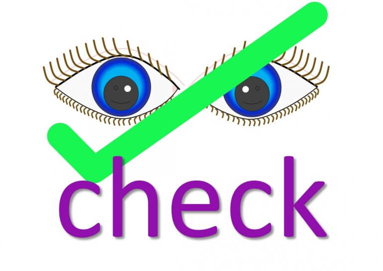 Phrasal verbs with check - Mingle-ish