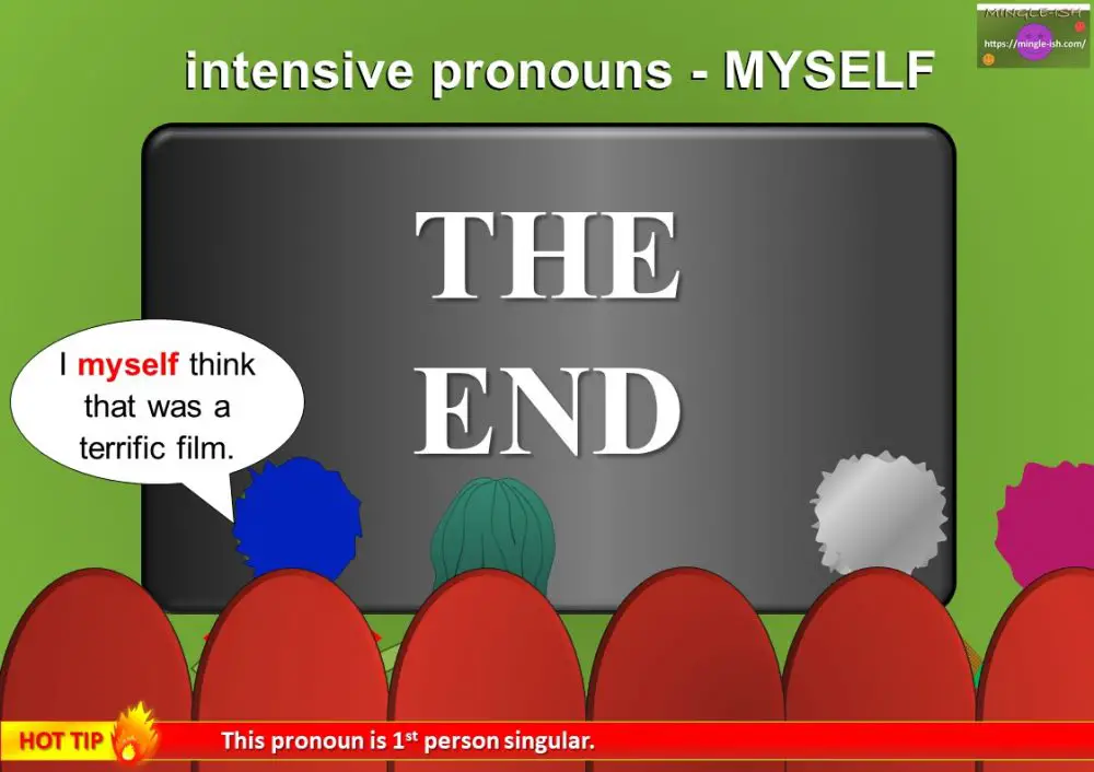 Intensive pronouns - definition and examples - Mingle-ish
