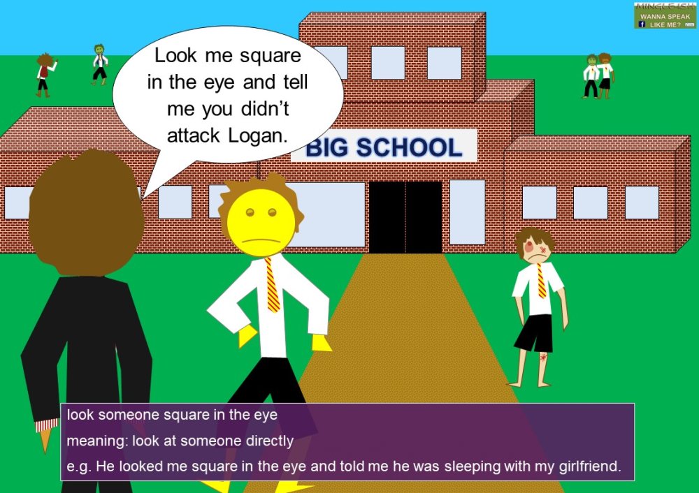 EYE idioms (body idioms) - Mingle-ish