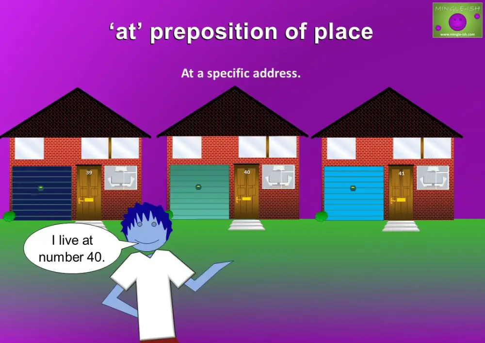 at preposition - Mingle-ish