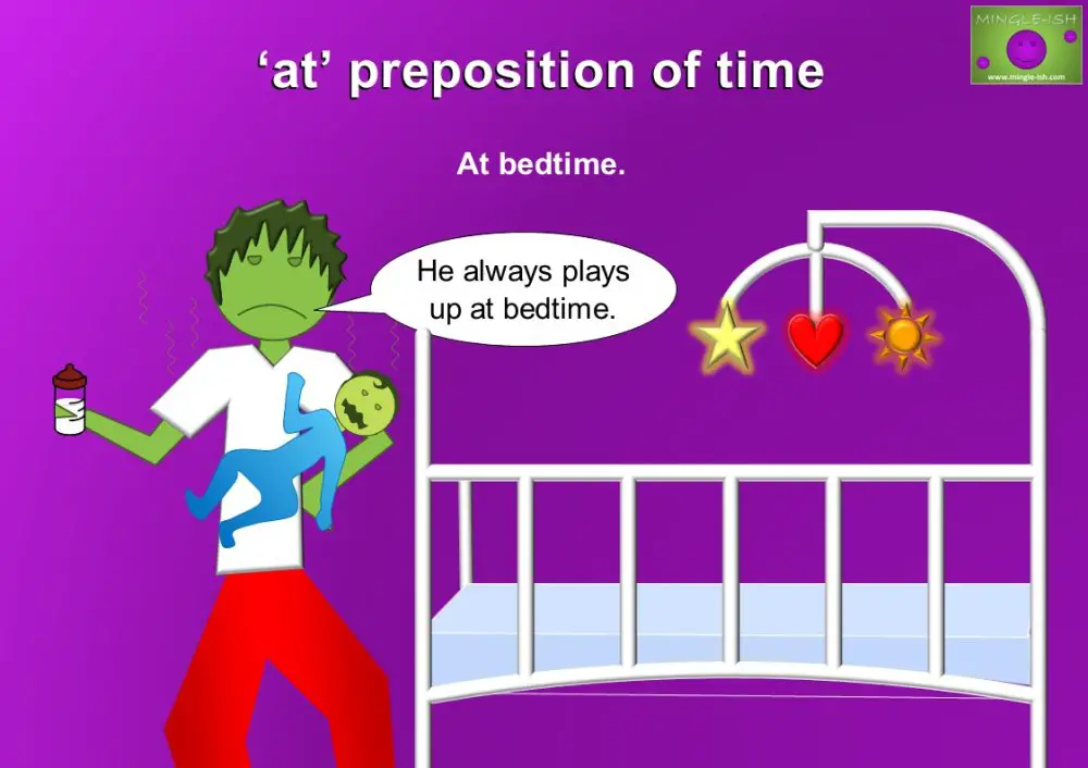 at preposition - Mingle-ish