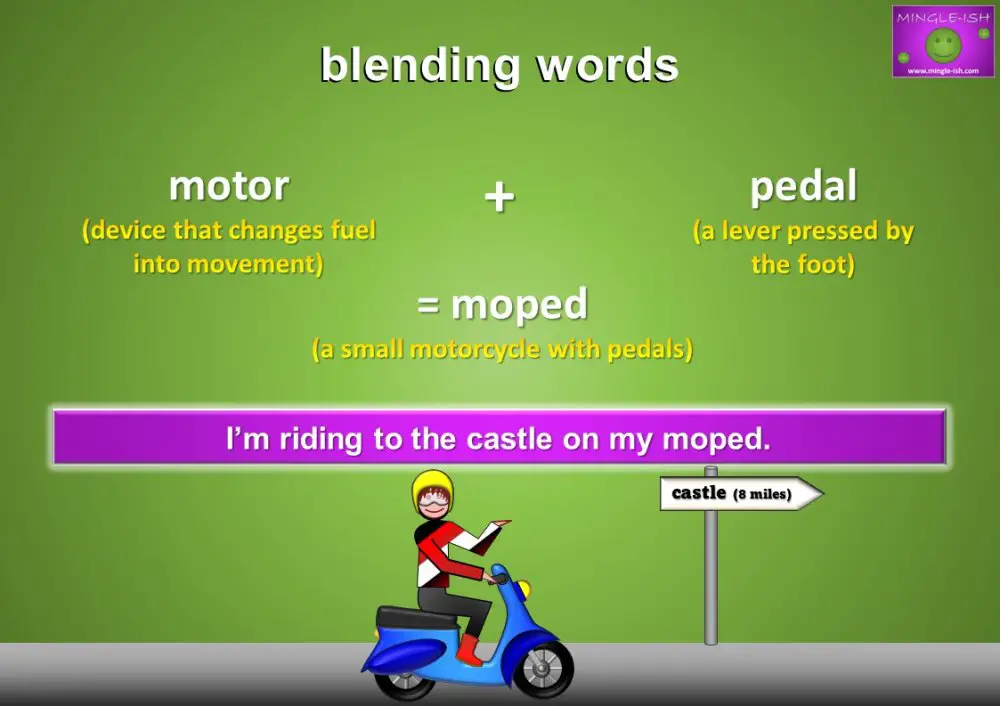 Blending words in English - Mingle-ish