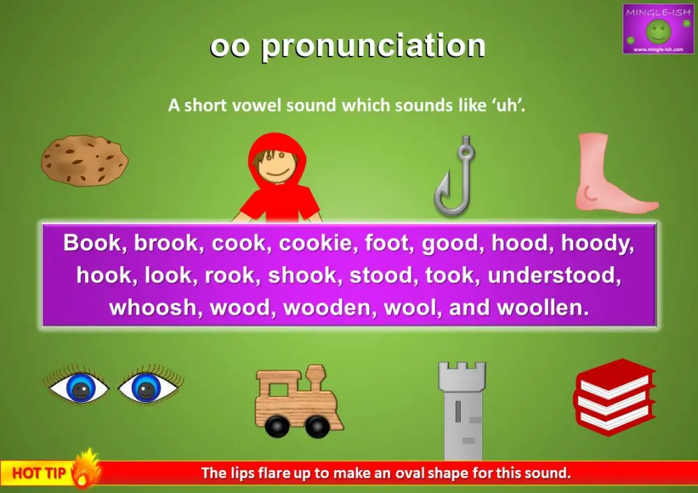 oo pronunciation - English Sounds - Mingle-ish