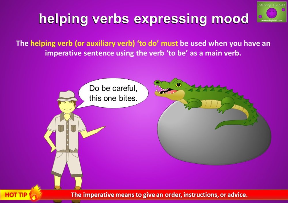 Helping verbs (auxiliary verbs) - Mingle-ish