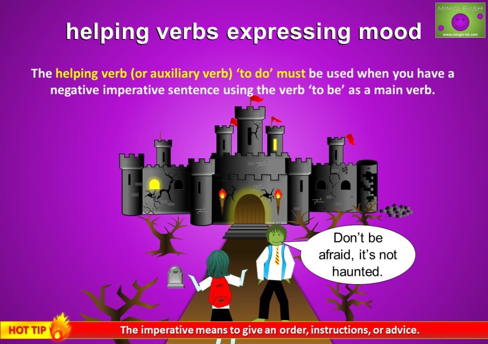 Helping verbs (auxiliary verbs) - Mingle-ish