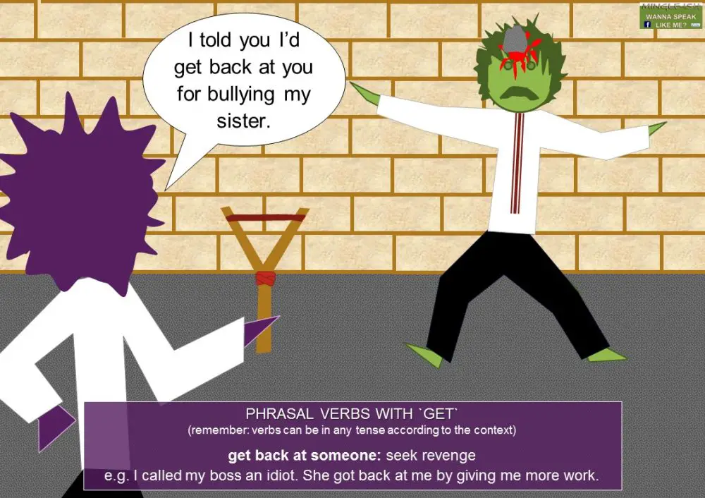 Phrasal verbs with get WITH PICTURES - Mingle-ish