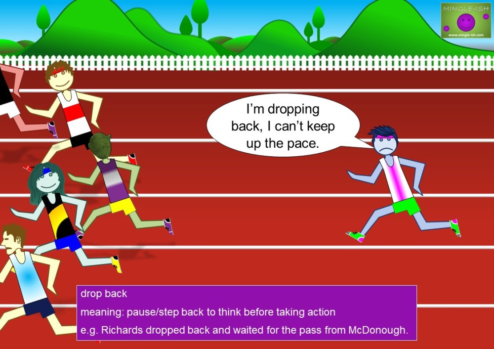 American football idioms and phrases - Mingle-ish