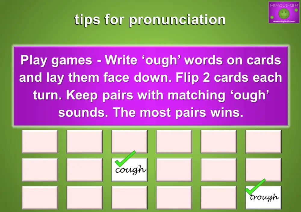 The Ultimate Guide to Pronouncing 'Ough' Words - Mingle-ish