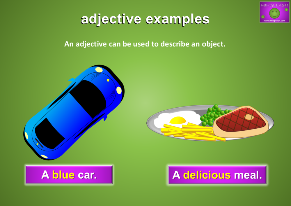 Adjectives: The Complete Guide - What is an adjective? - Mingle-ish